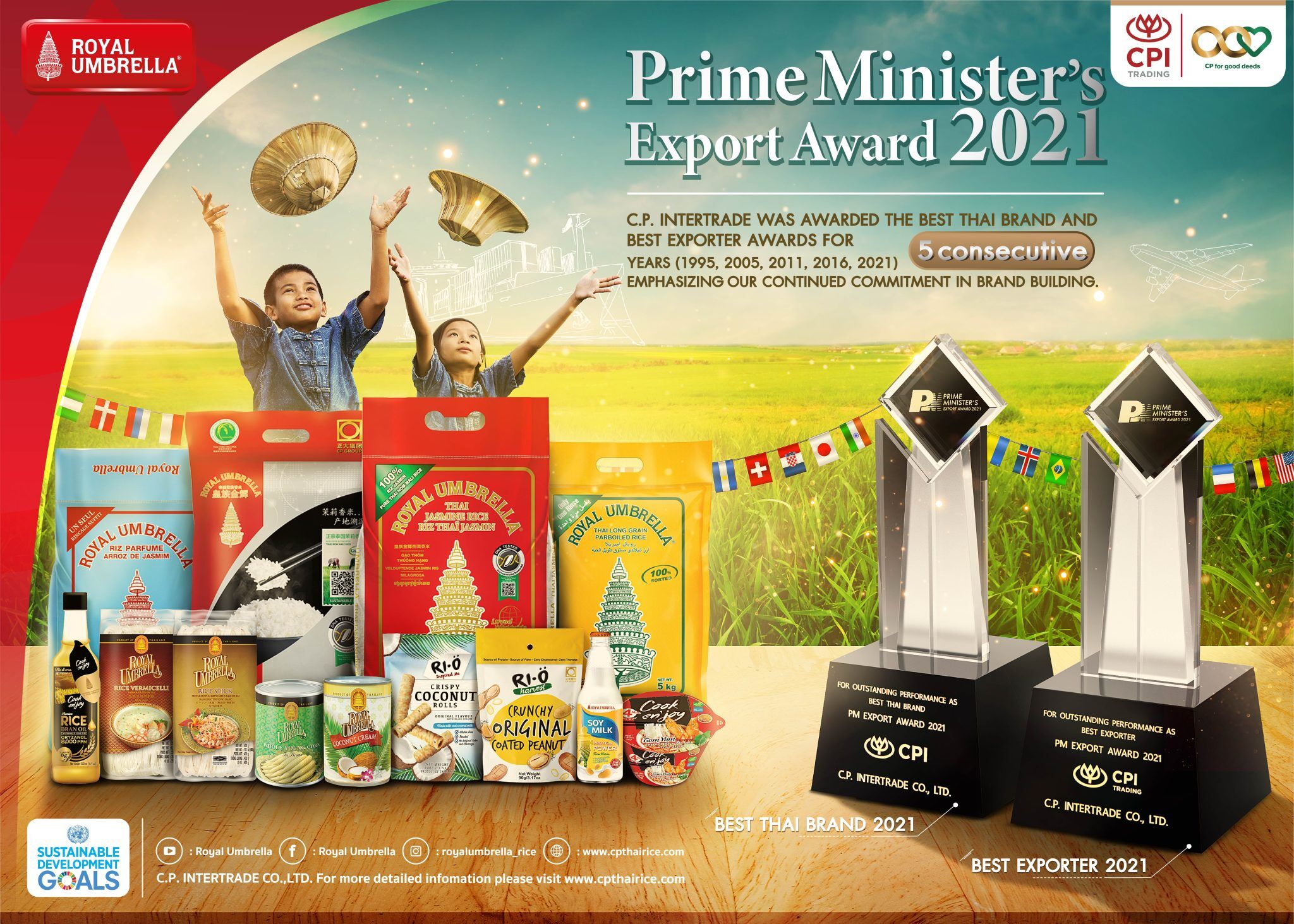 Best Thai Jasmine Rice Brand | Royal Umbrella